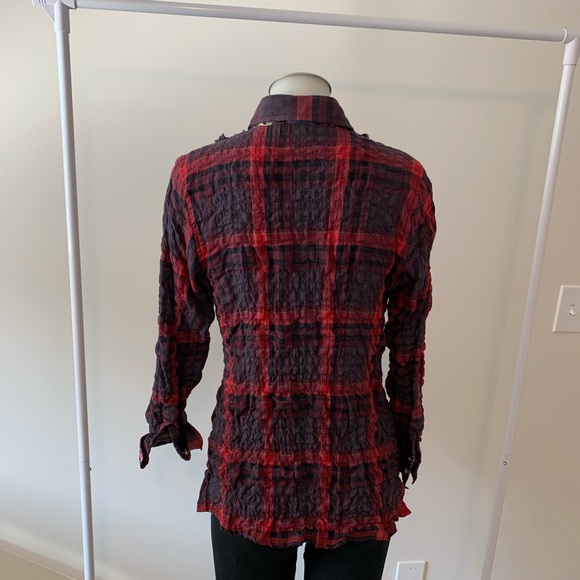 Georg Roth | Tops | Georg Roth Los Angeles Cowgirl Western Shirt M Red ...